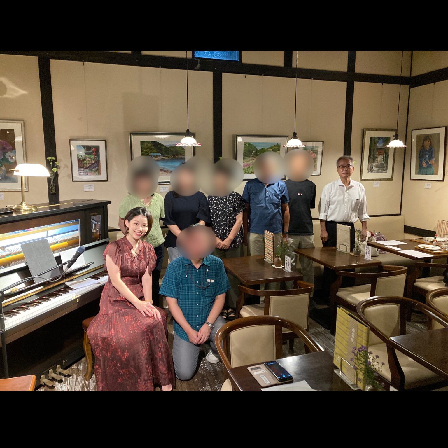 BemyさんによるPOPS LIVE 自家焙煎珈琲と癒しのピアノ弾き語り – 珈琲茶寮 珈楽庵（からくあん）